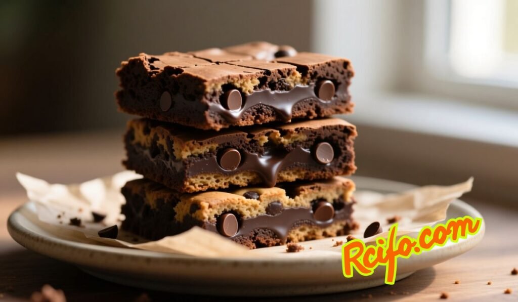 The Best Fudgy Chewy Browkies Recipe - Perfect Brookies Cookies