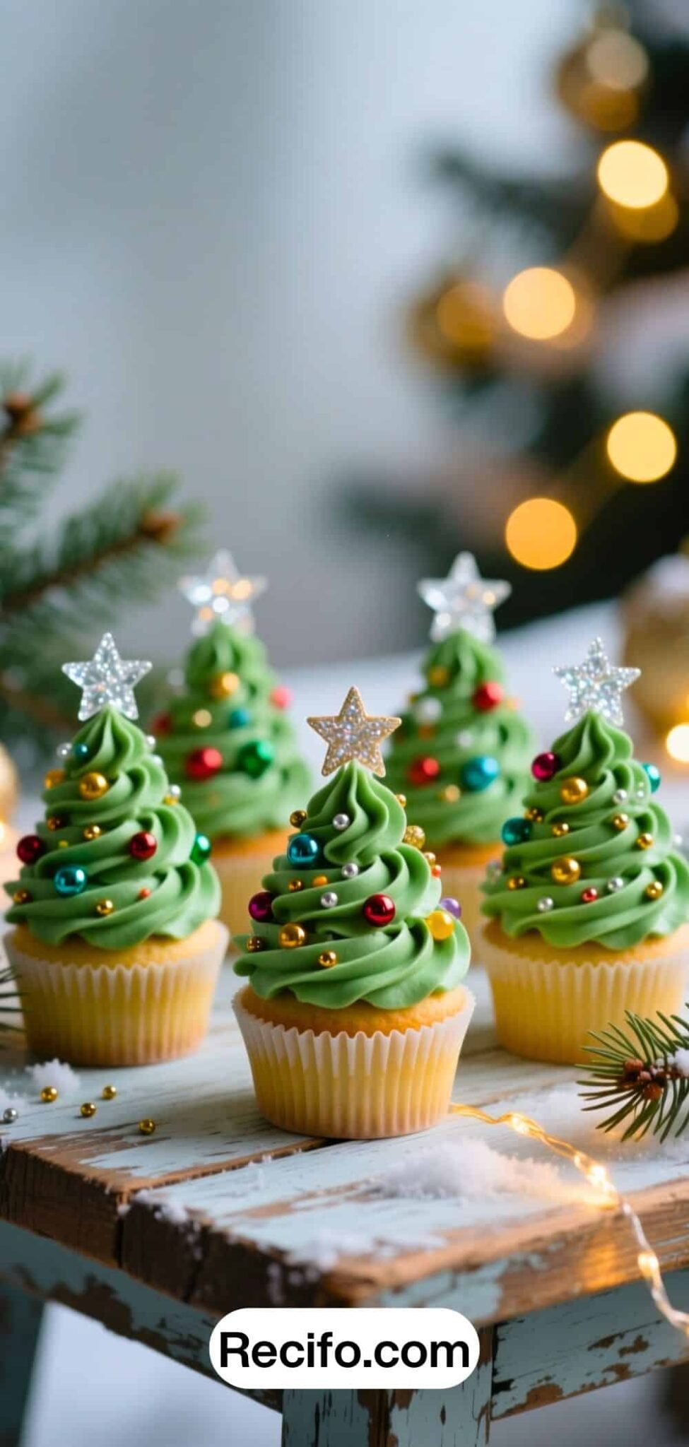 How to Make Stunning Christmas Tree Cupcakes: A Fun, Easy Recipe to Wow ...